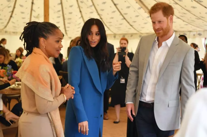 Meghan Markle Doria Ragland Princ Hari