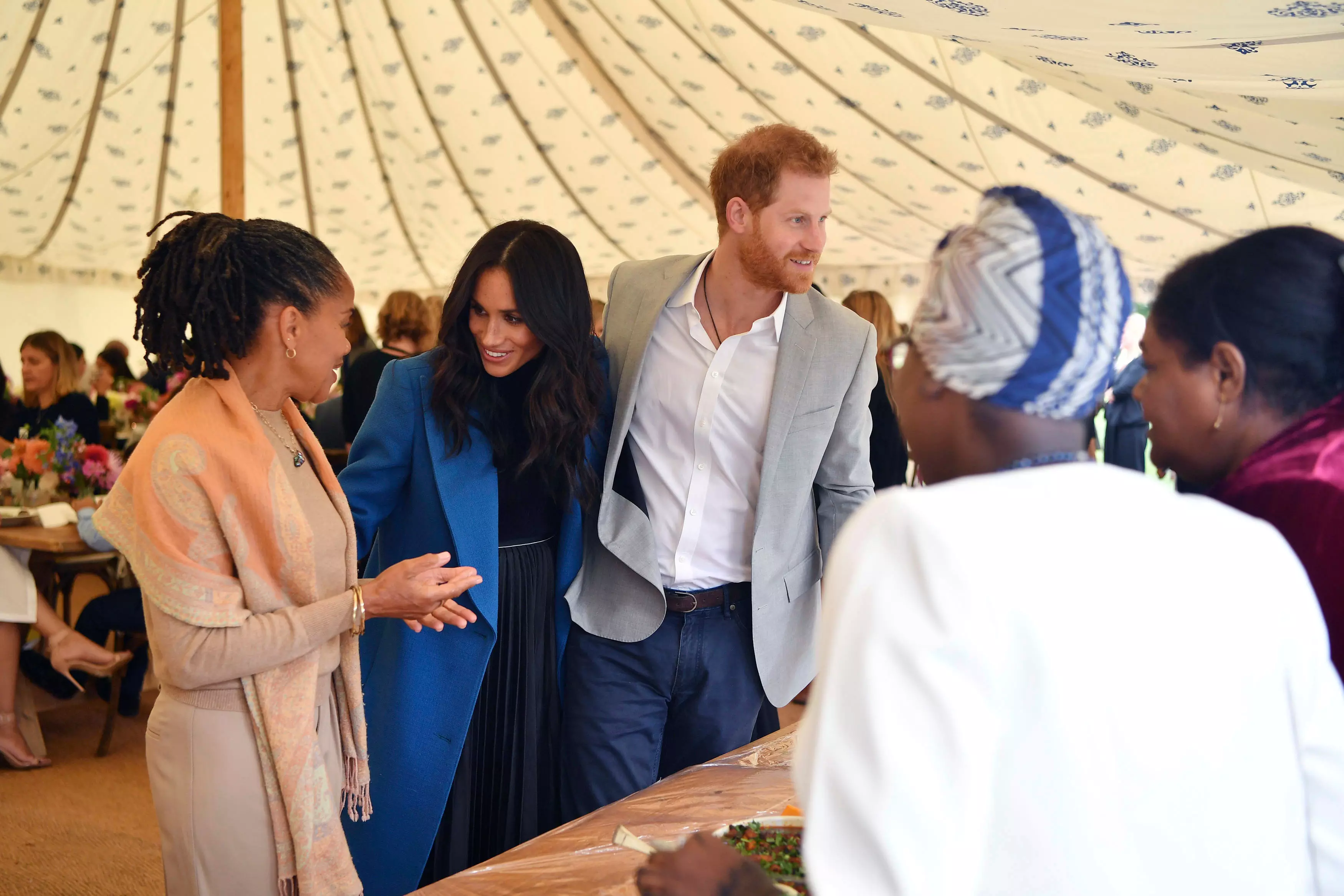 meghan-markle-kaj-panjo-doria-raglands-plej belaj-fotoj-kune