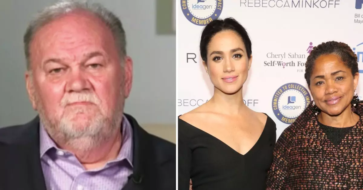 Thomas Markle Nug Doria Ragland Vim Li Cas Meghan 'Tsis Hais' Rau Nws