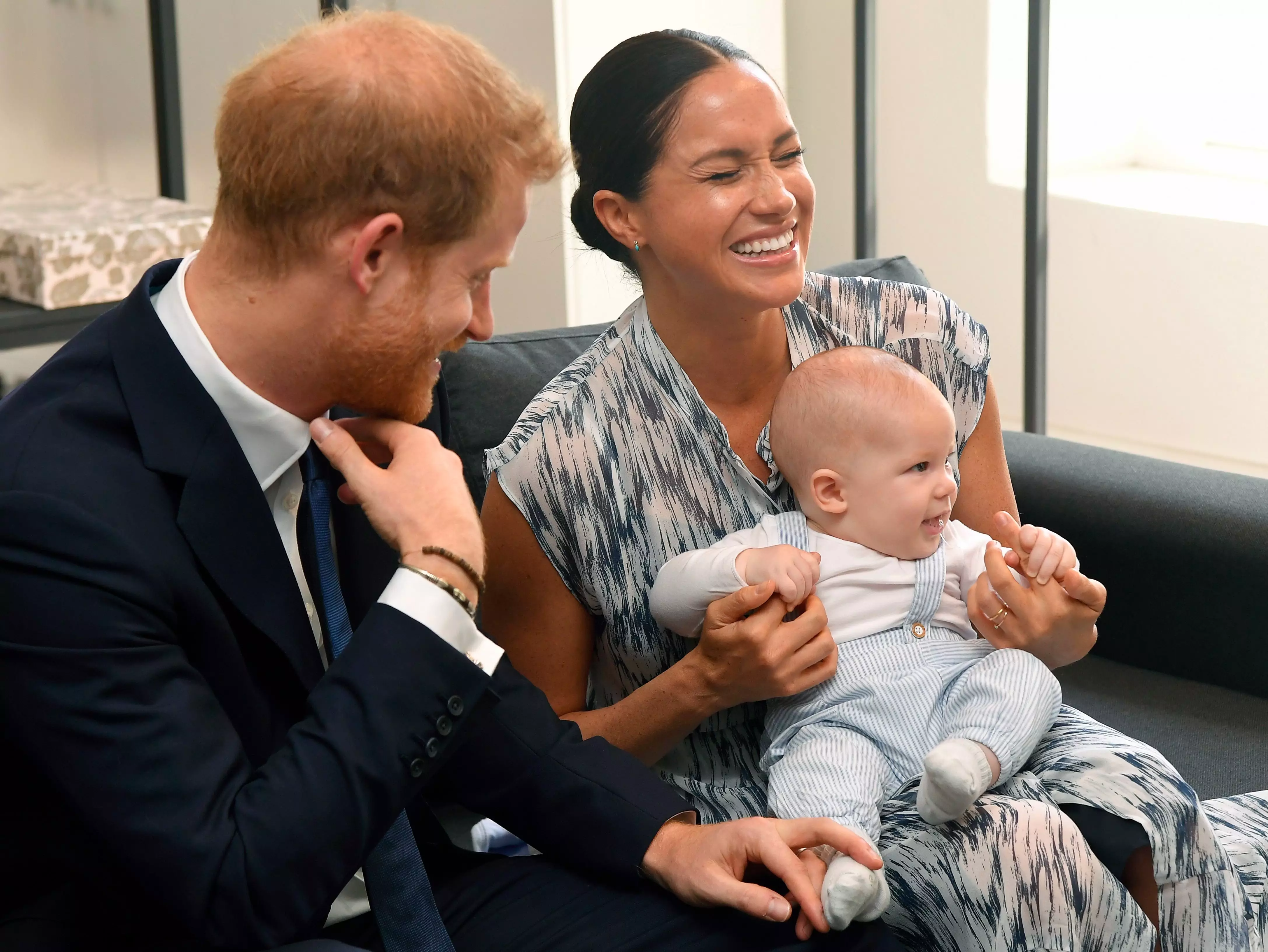 Prince Harry na Meghan Duchess wa Sussex wanatembelea Afrika - 25 Sep 2019