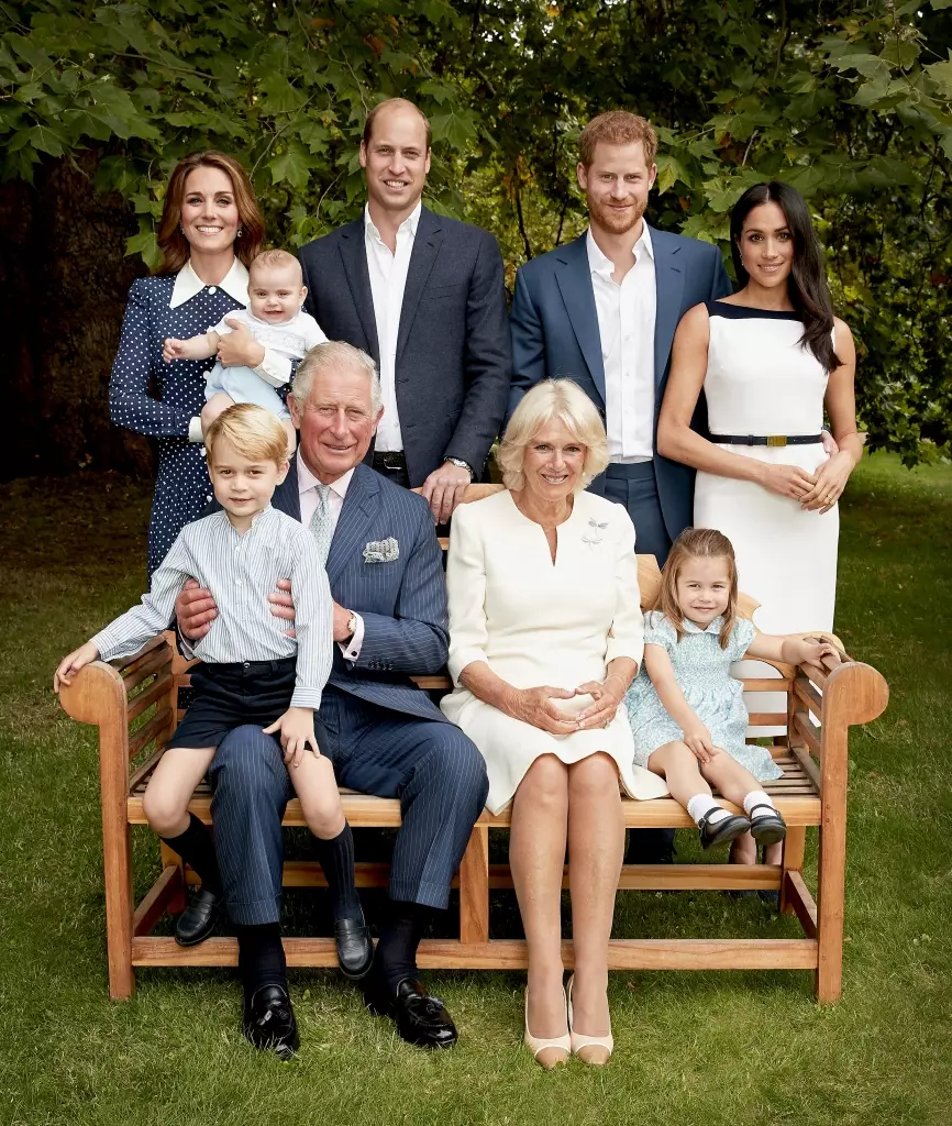Koninklijke familiefoto's