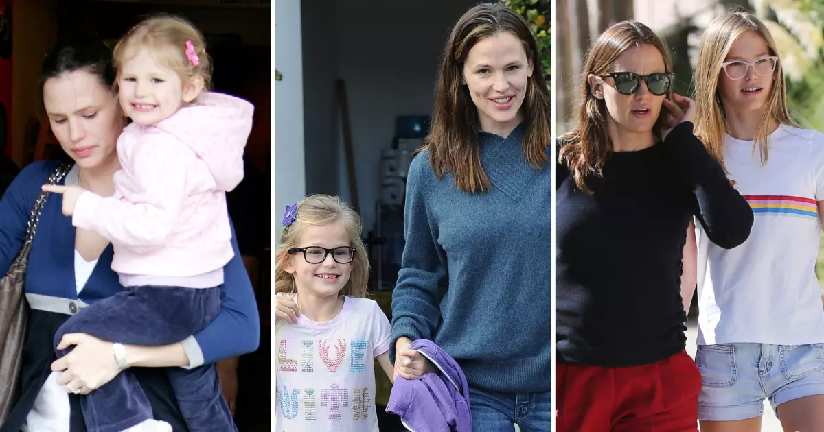 Keça Jennifer Garner Violet Her Mini-Me ye: Wêneyên Binêre