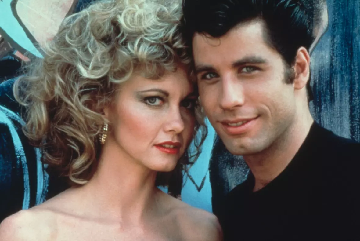 obrázky john travolta olivia newton-john getty