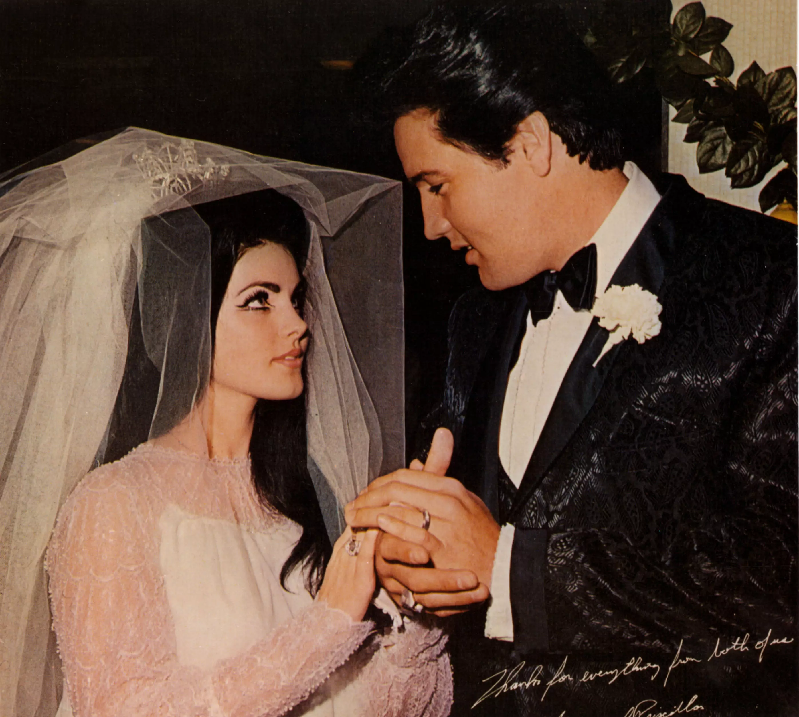 elvis-and-priscilla-presley-မင်္ဂလာဆောင်