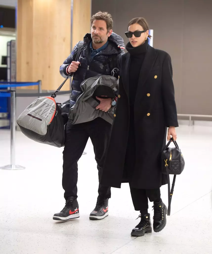 Bradley Cooper ndi Irina Shayk afika pa eyapoti ya JFK