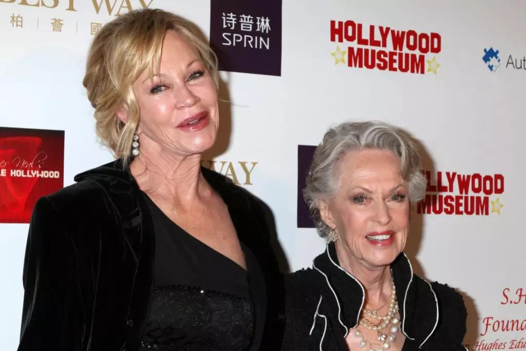 melanie griffith og mamma Tippi Hedren