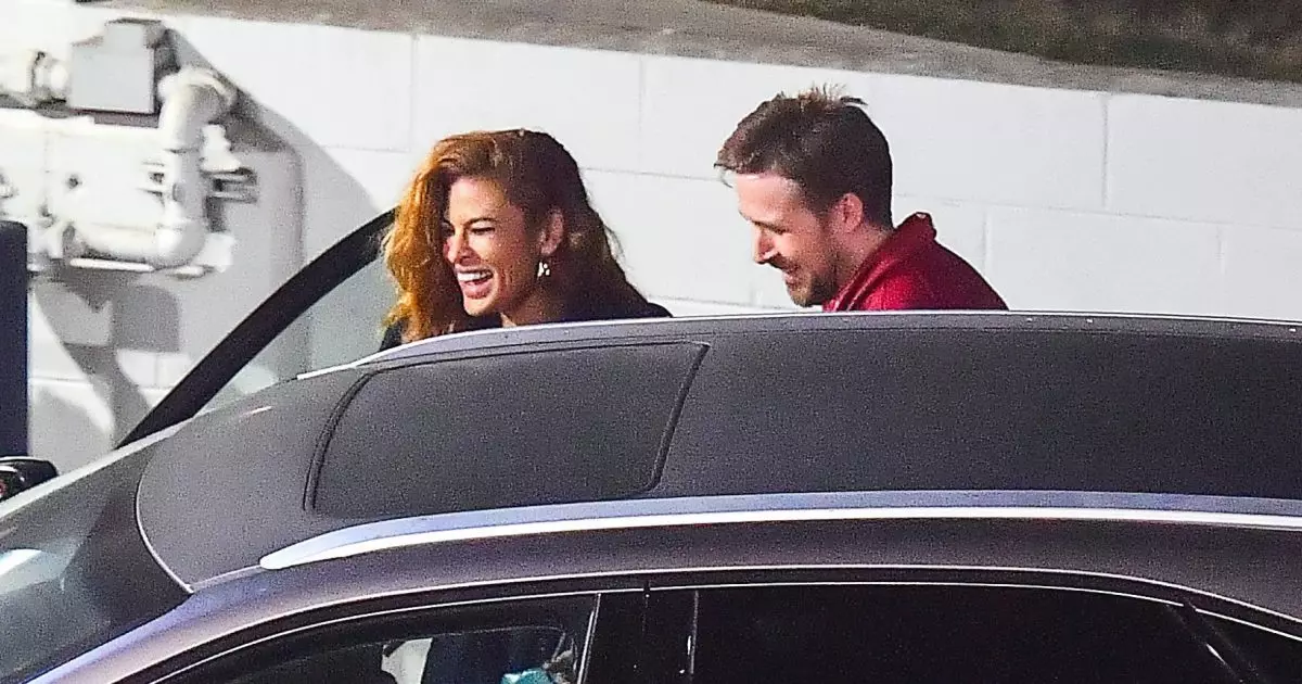 Ryan Gosling i Eva Mendes śmieją się na zabawnej randce sushi