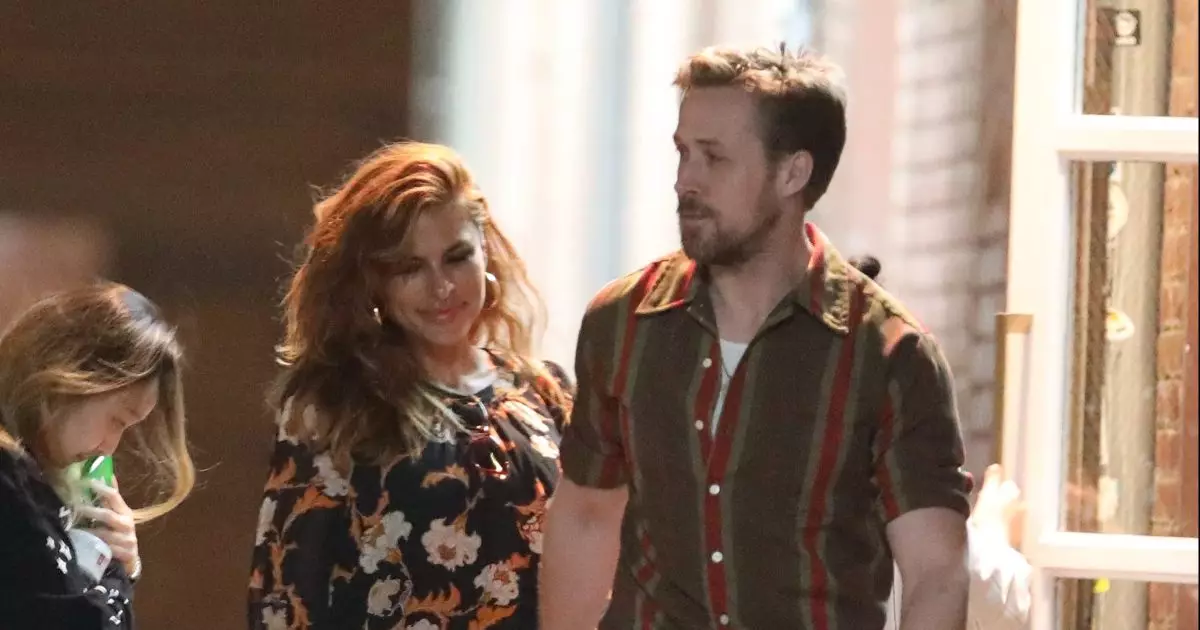 Ryan Gosling ed Eva Mendes hanno un appuntamento a cena in una rara uscita pubblica