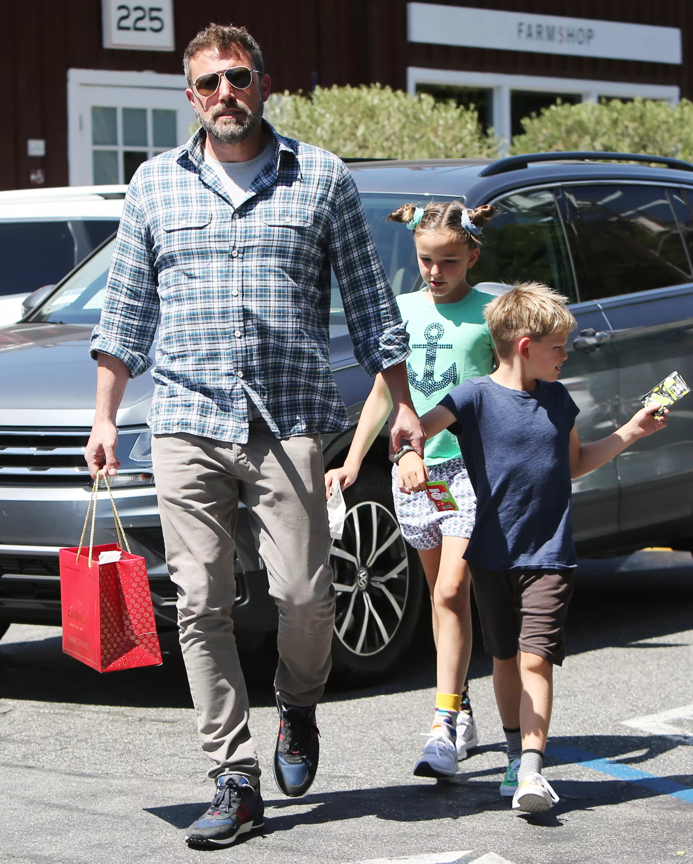 Ben Affleck fora de casa, Los Angeles, EUA - 07 de setembro de 2019