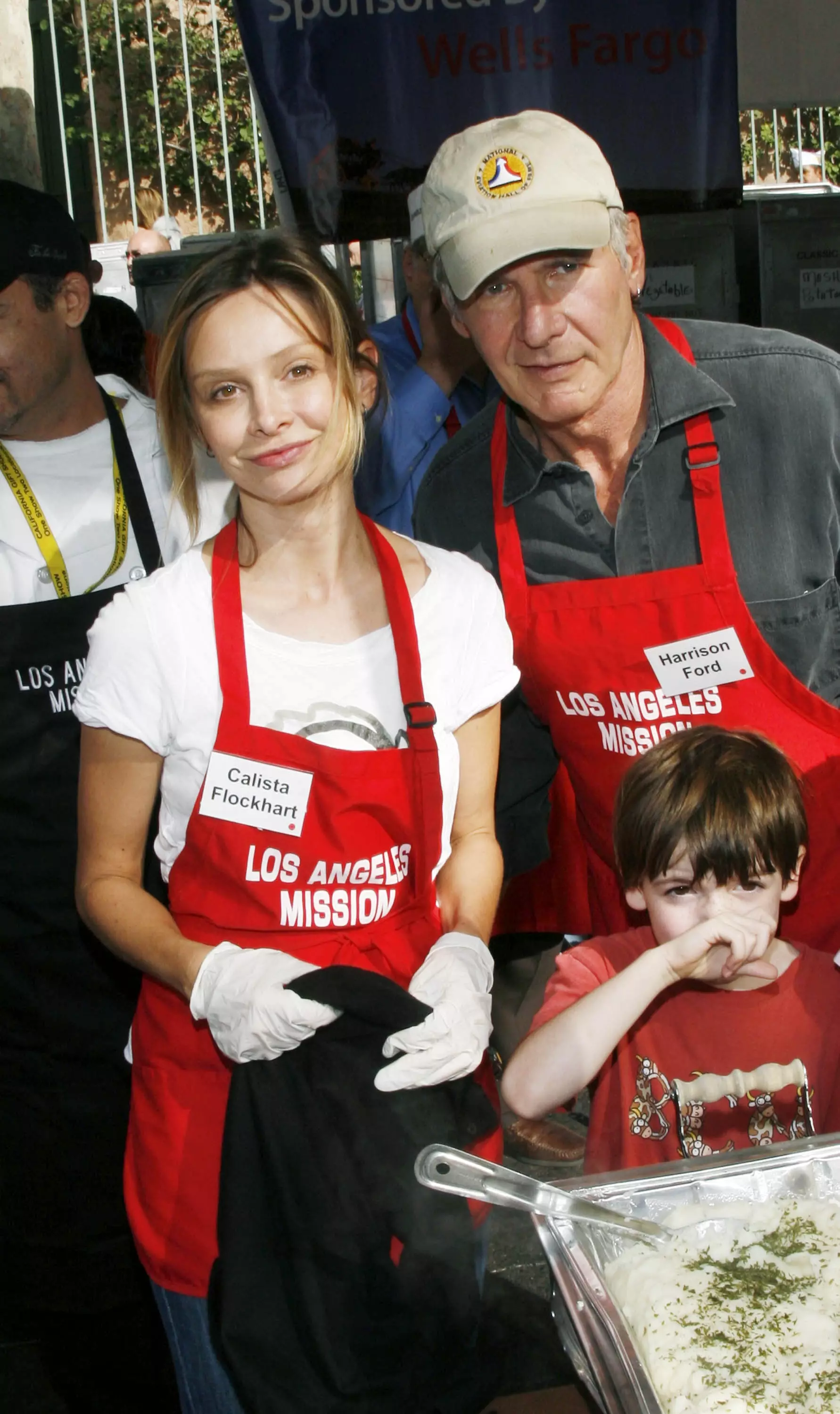 Harrisono Fordo ir Calistos Flockhart nuotraukos