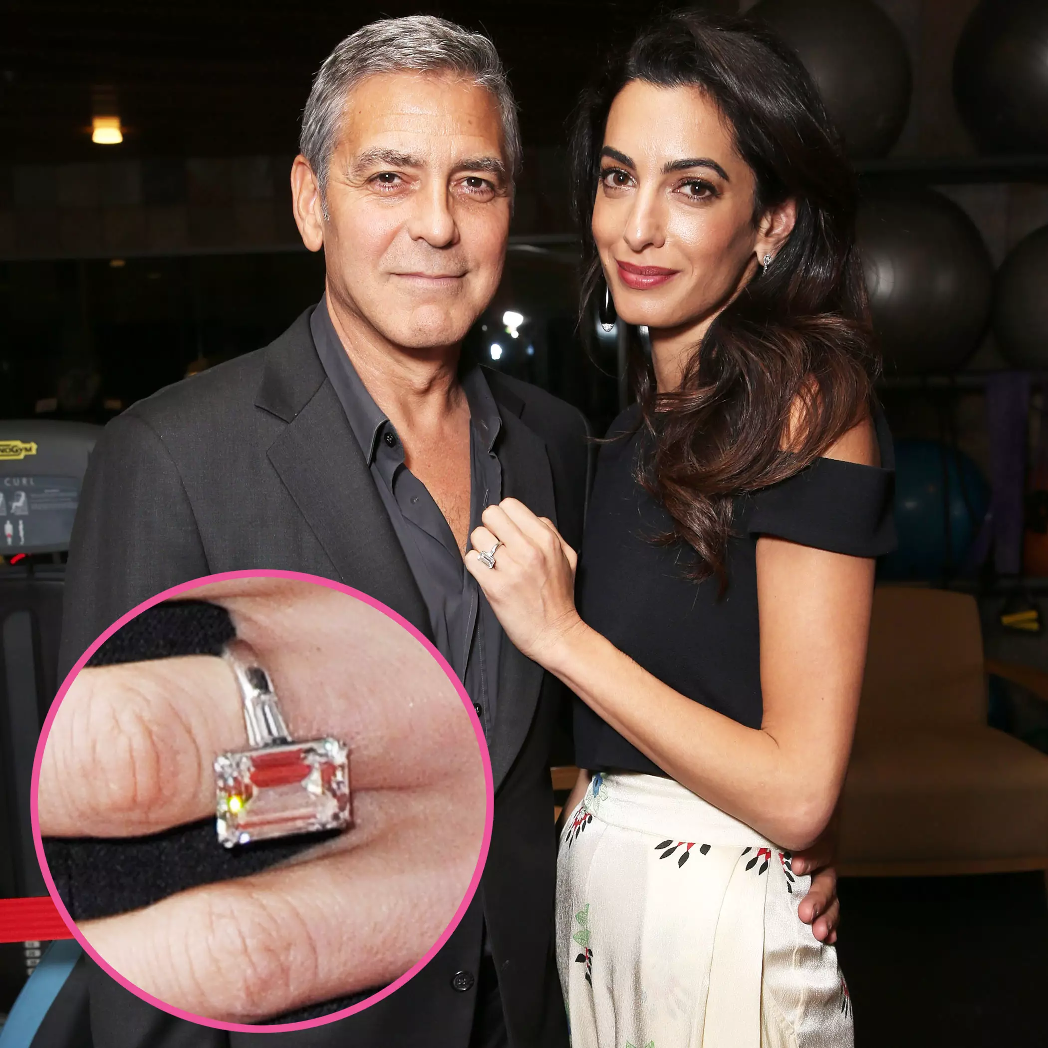 amal-clooney-đính hôn-nhẫn