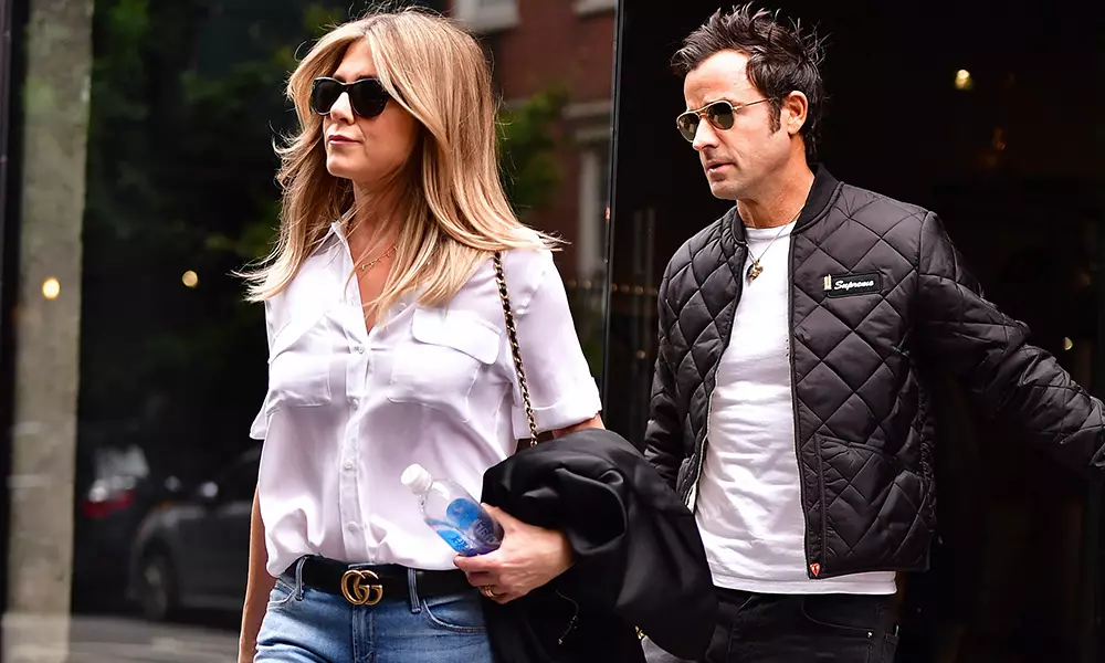 jennifer aniston in justin theroux