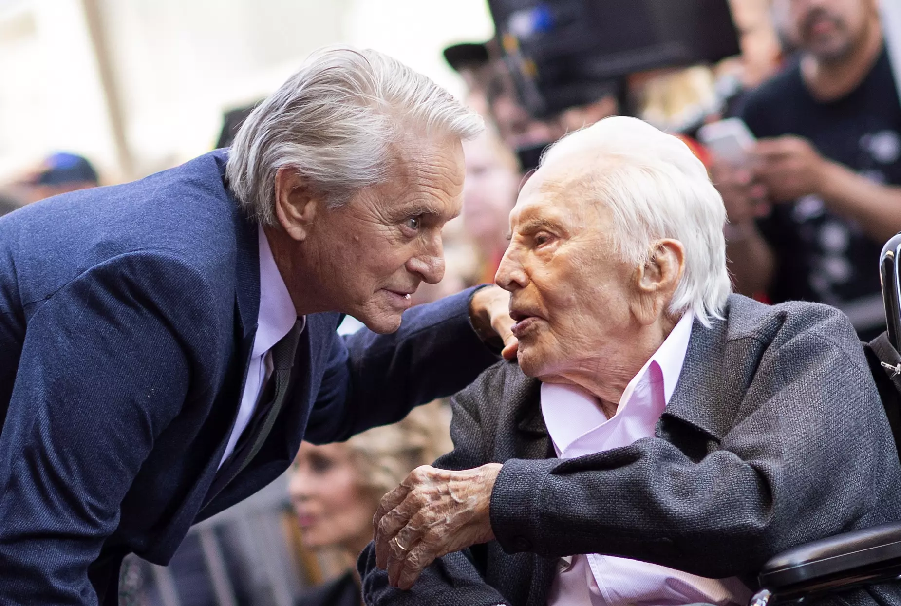 Michael Dad Douglas Kirk Douglas