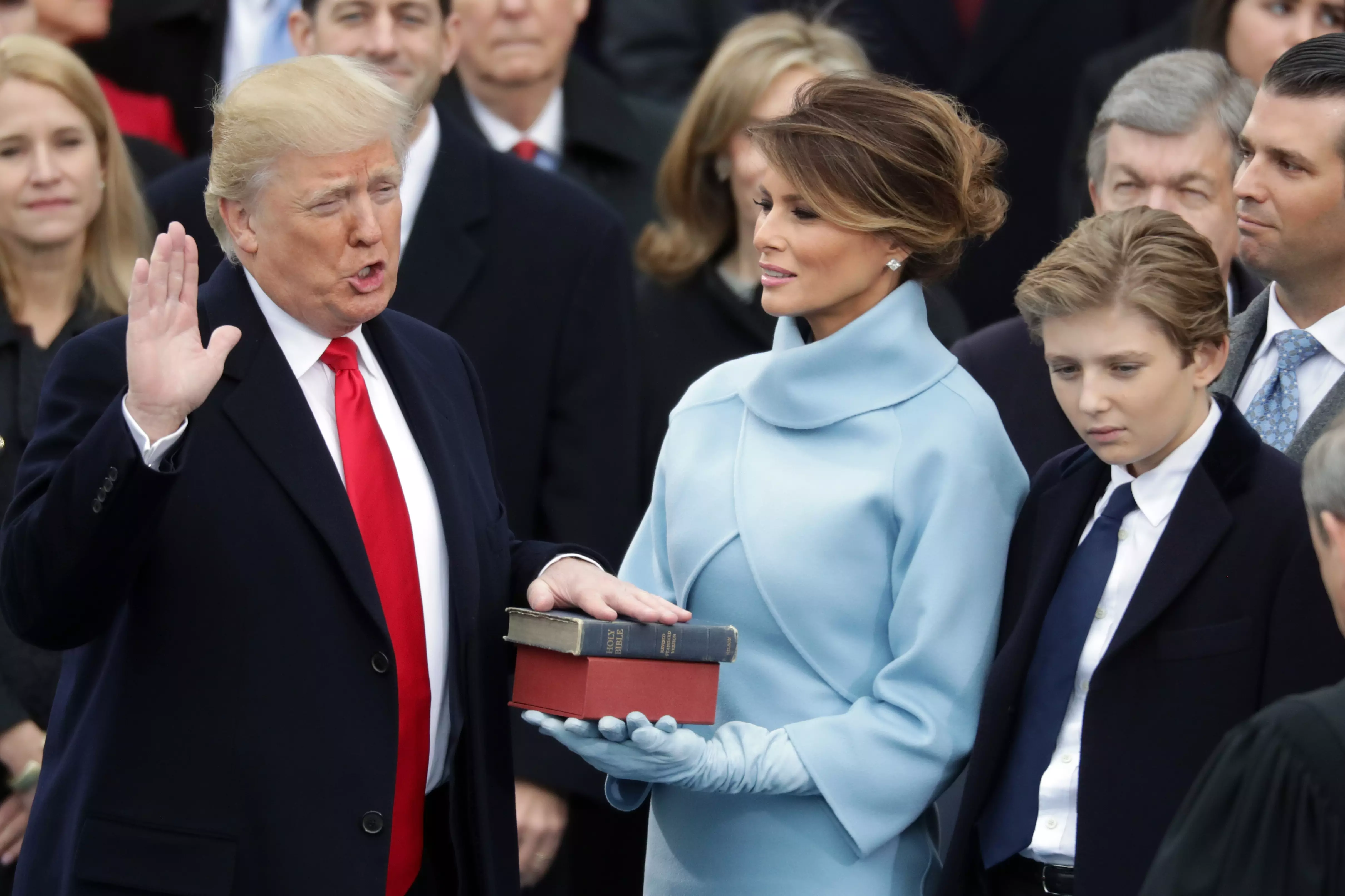 foto ezinụlọ nke melania Trump