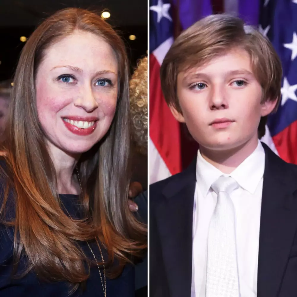 chelsea clinton barron trump Getty images