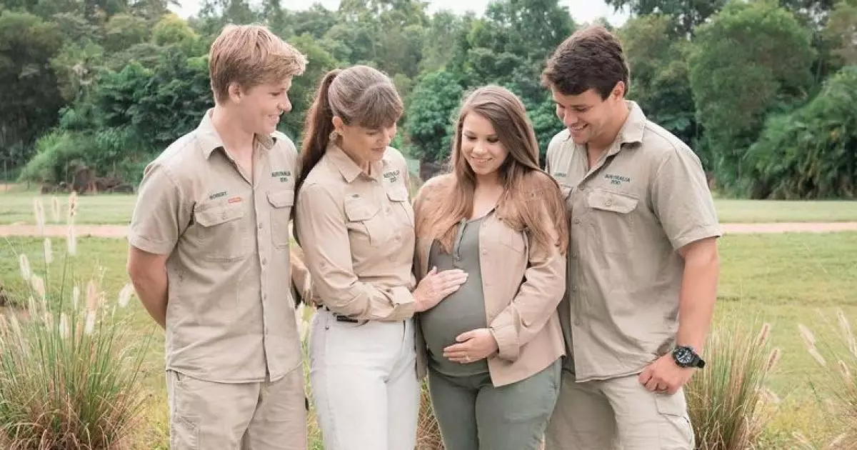 Дитяча шишка Бінді Ірвіна: фотографії майбутньої мами