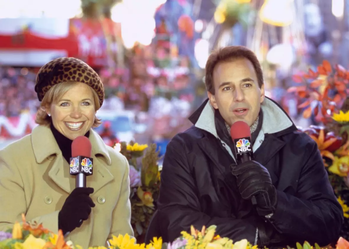 matt lauer hari ini menunjukkan imej getty