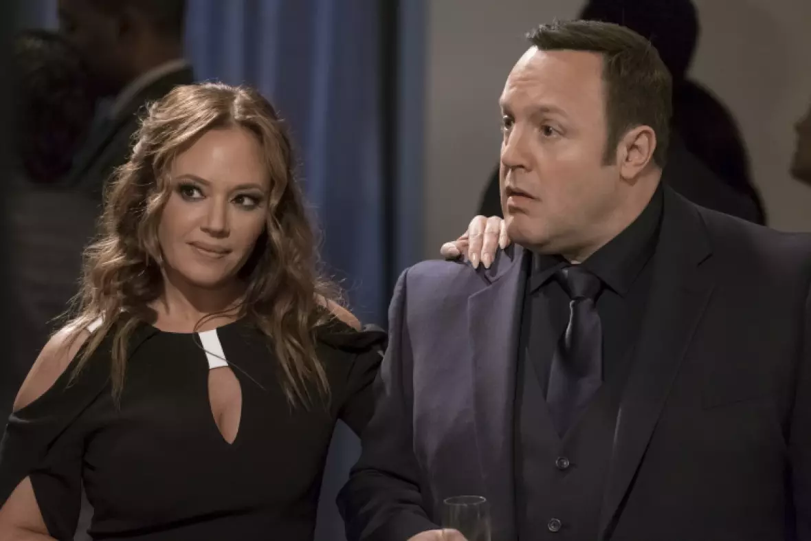 leah remini kevin james 'kevin can wait' រូបភាព Getty