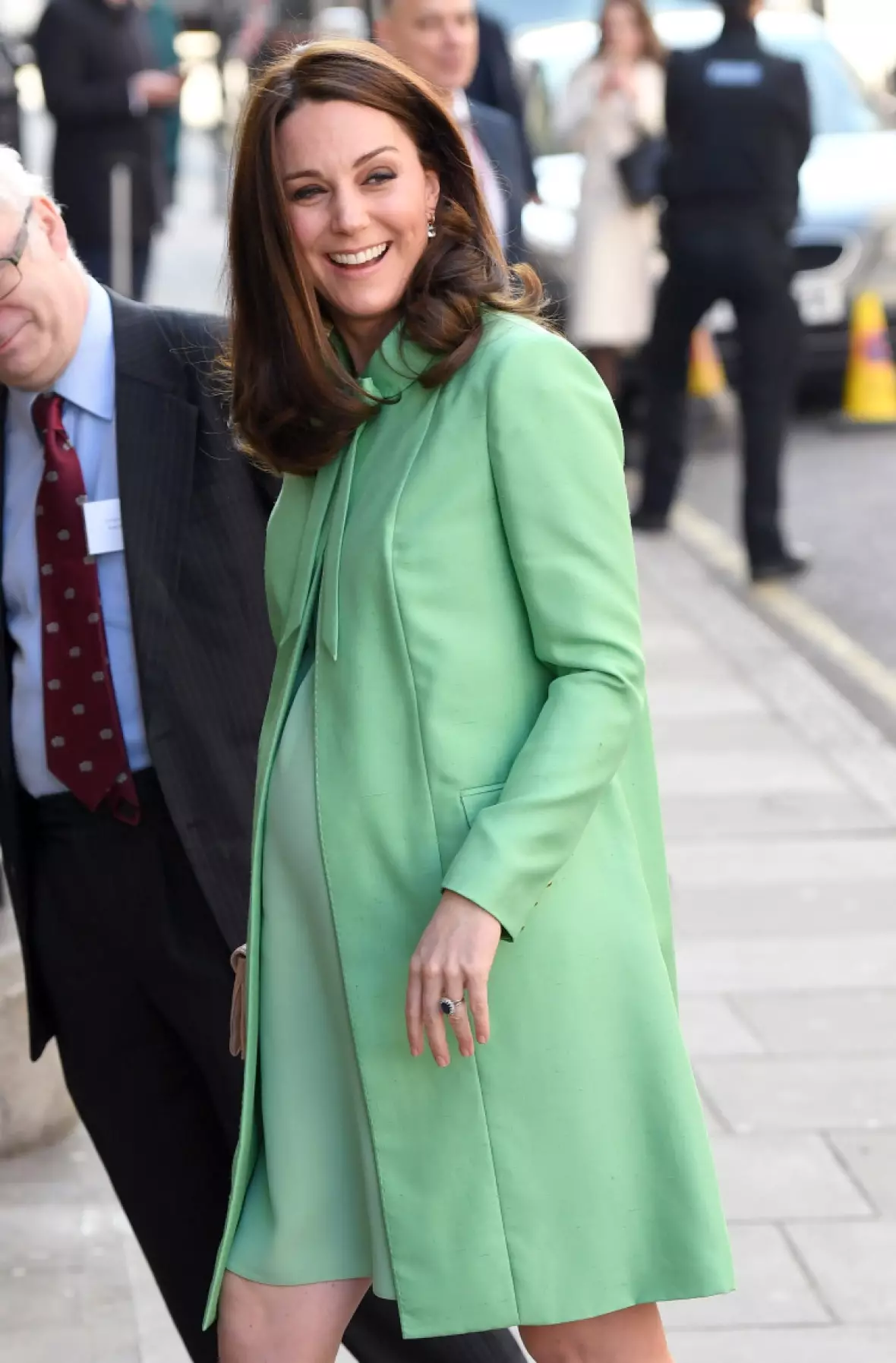 kate middleton baby bump getty images