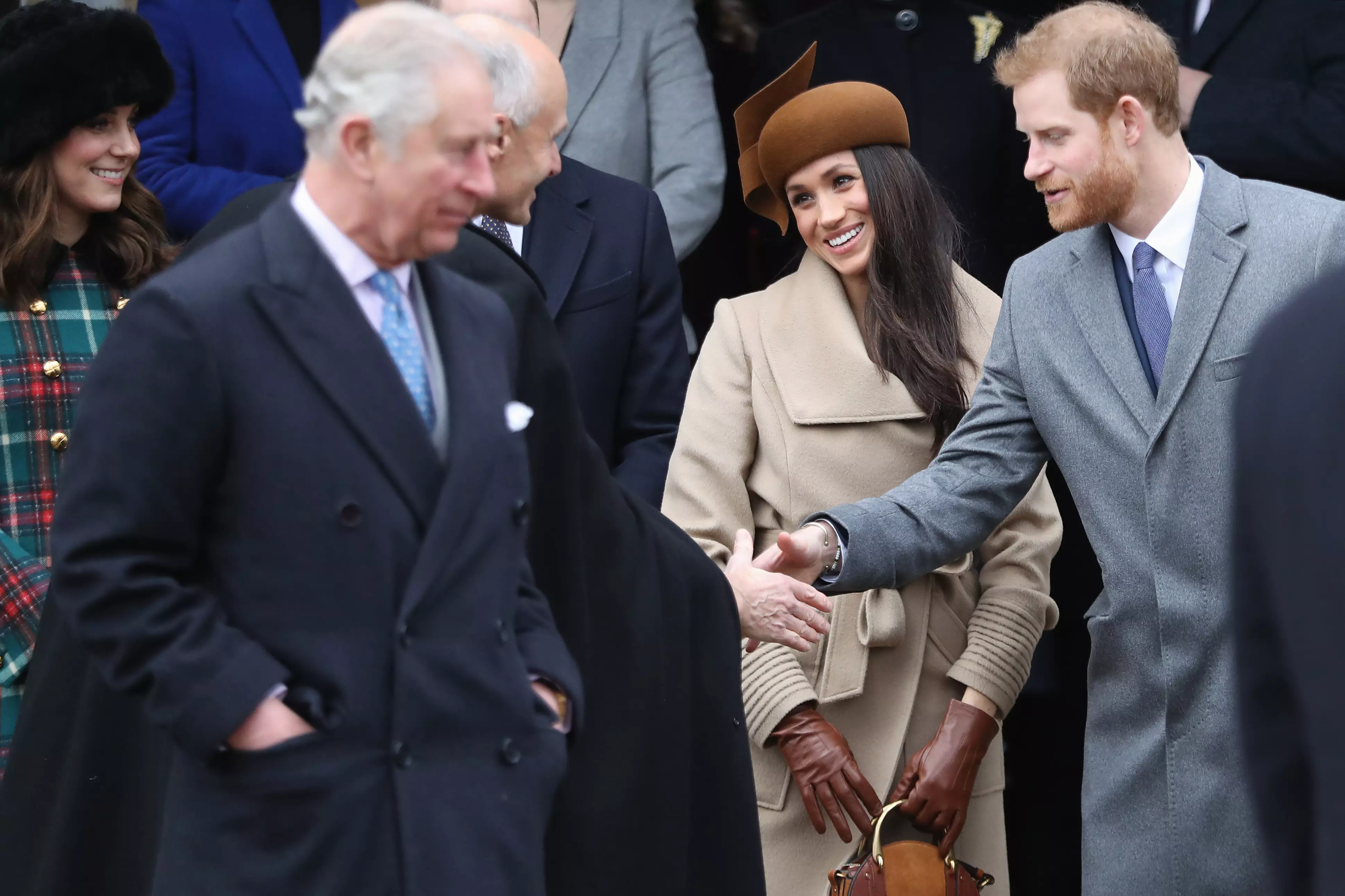 Prince charles meghan markle getty images