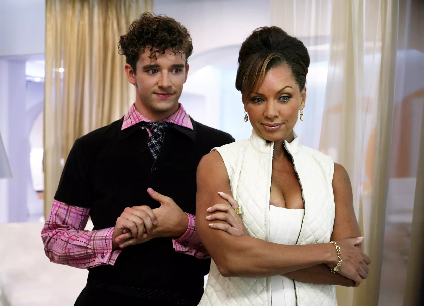 Vanessa Williams og Michael Urie på 'Ugly Betty'