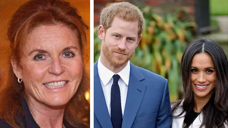 Sarah Ferguson o memeloa moketeng oa Lechato oa Khosana Harry le Meghan Markle