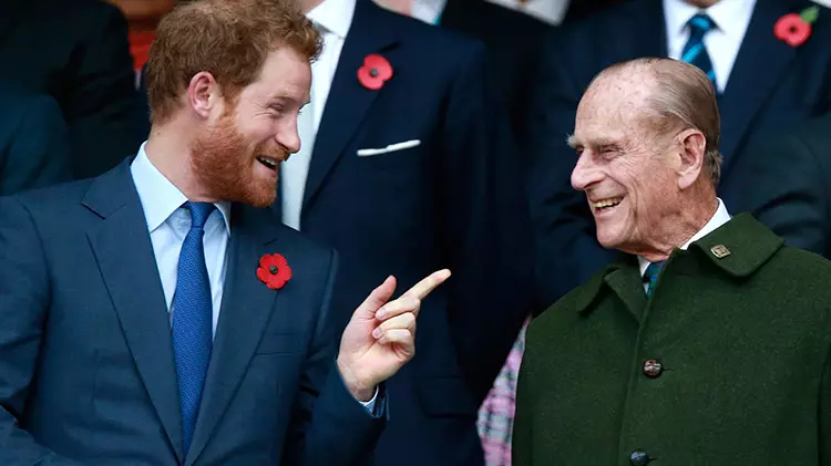 Prens Harry pran wòl prensipal Prince Philip nan Marin