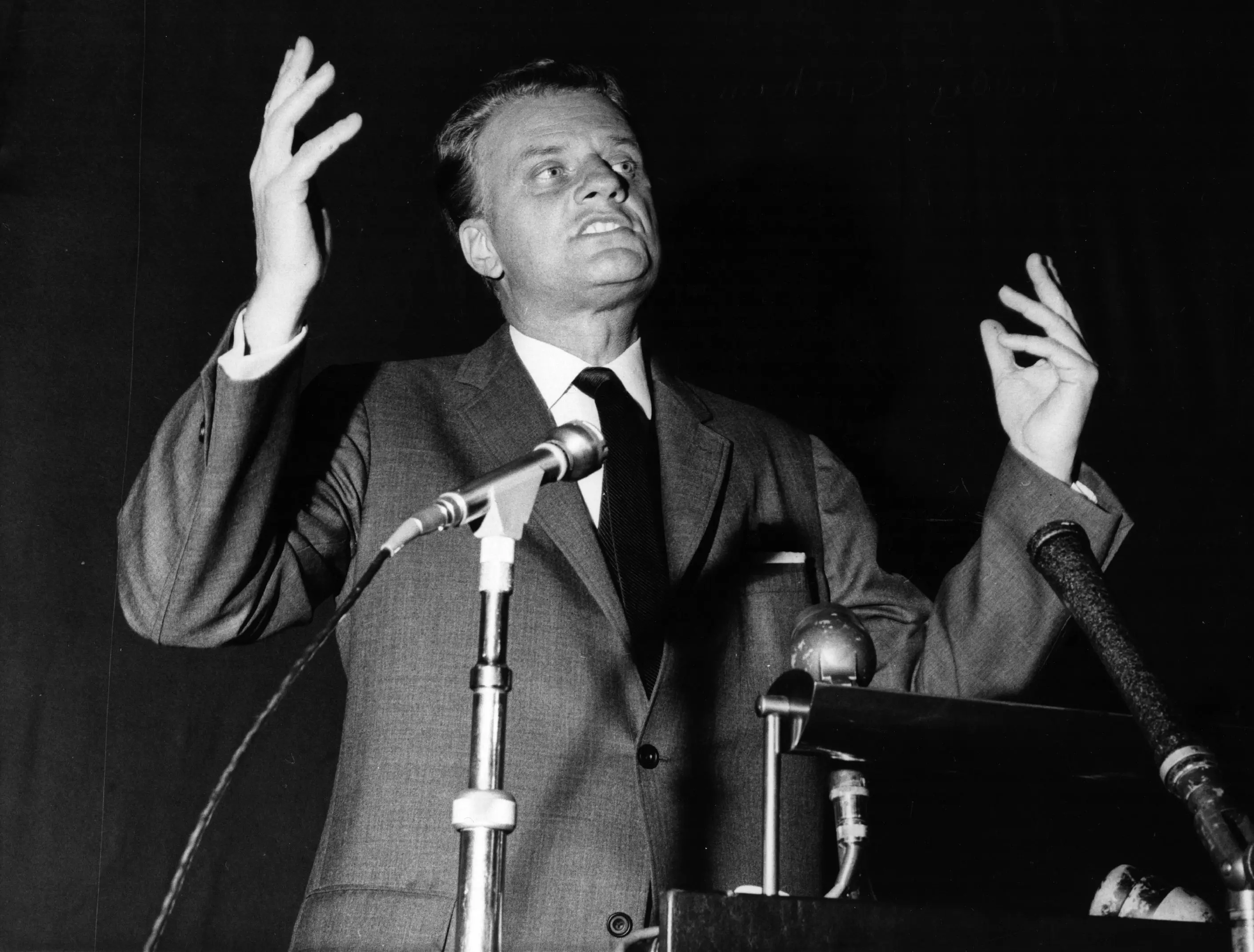 Billy Graham predikante getty-bildojn