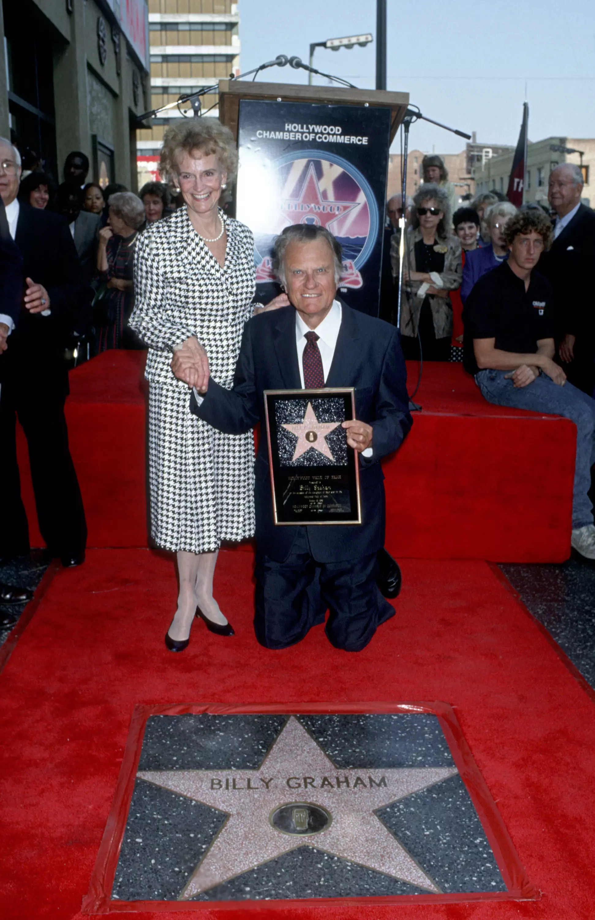 Billy Graham en syn frou Ruth Getty Images