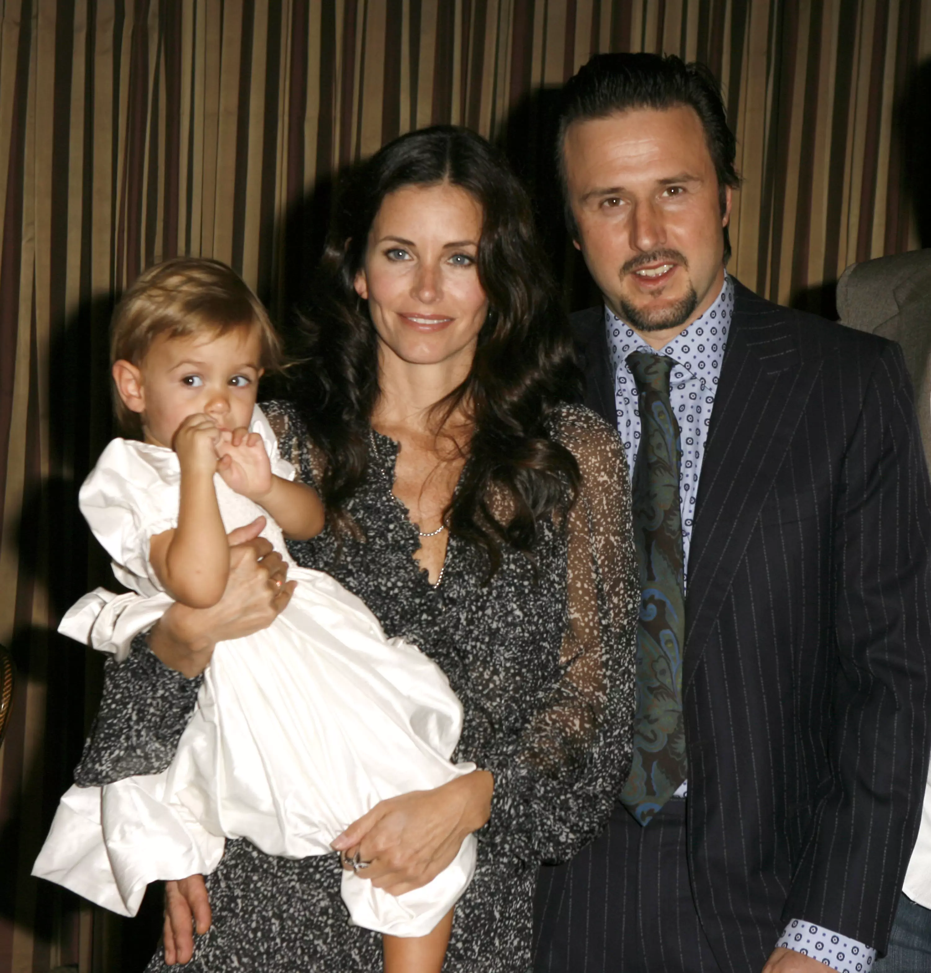 courteney cox, david arquette, coco getty