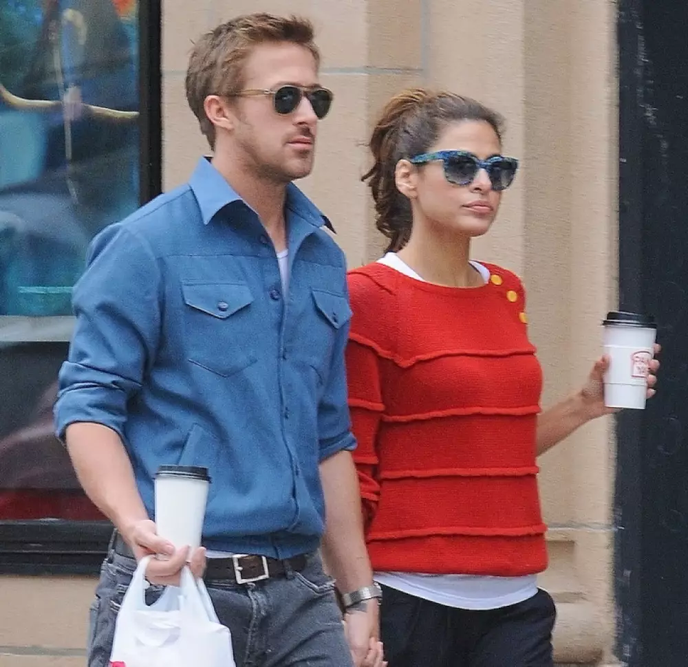 ryan gosling eva mendes splash