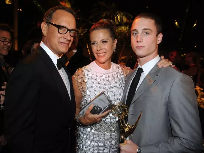 Tom Hanks rita wilson chet hanks