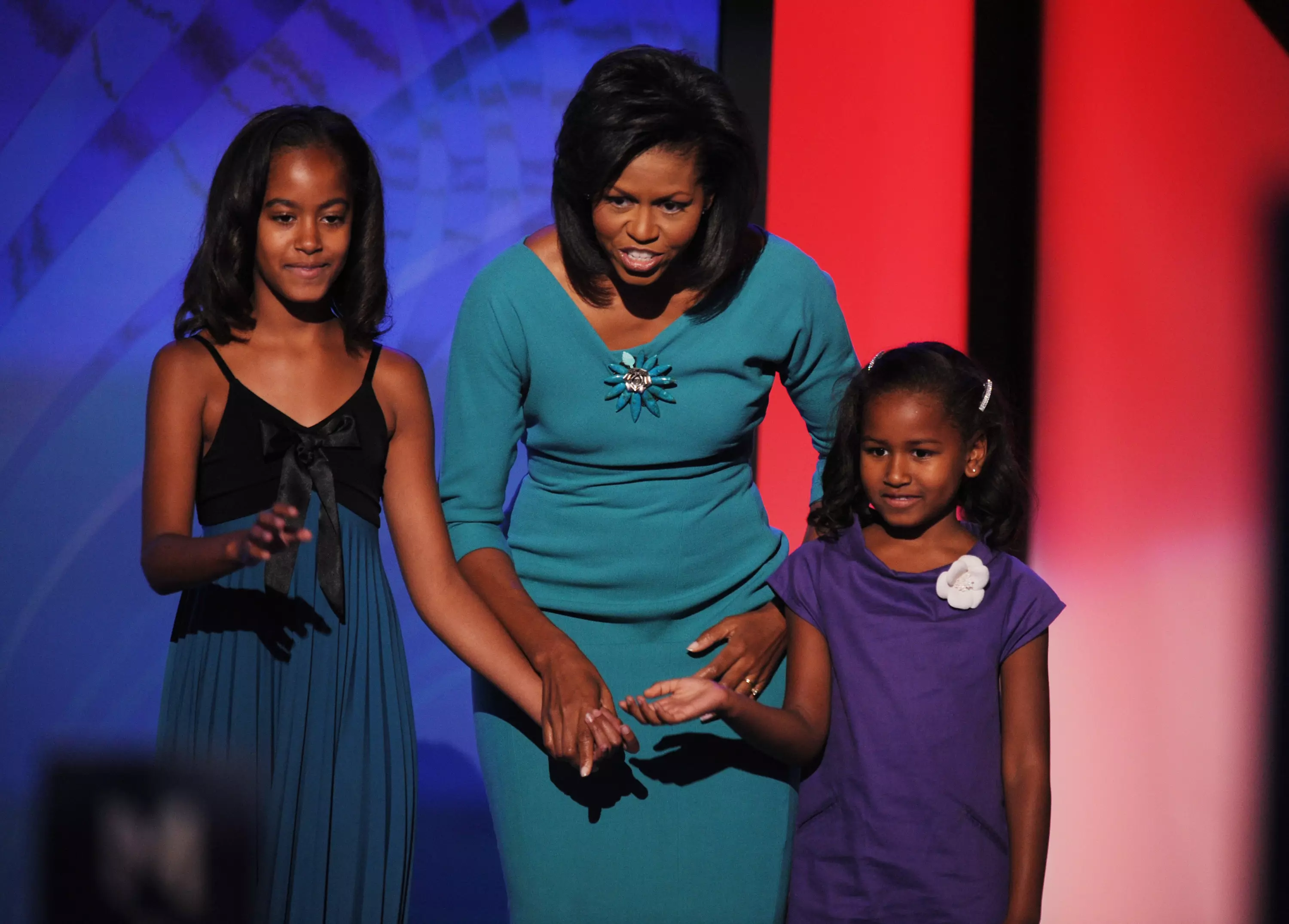 Malia-Obama-Sasha-Obama-agosto-2008