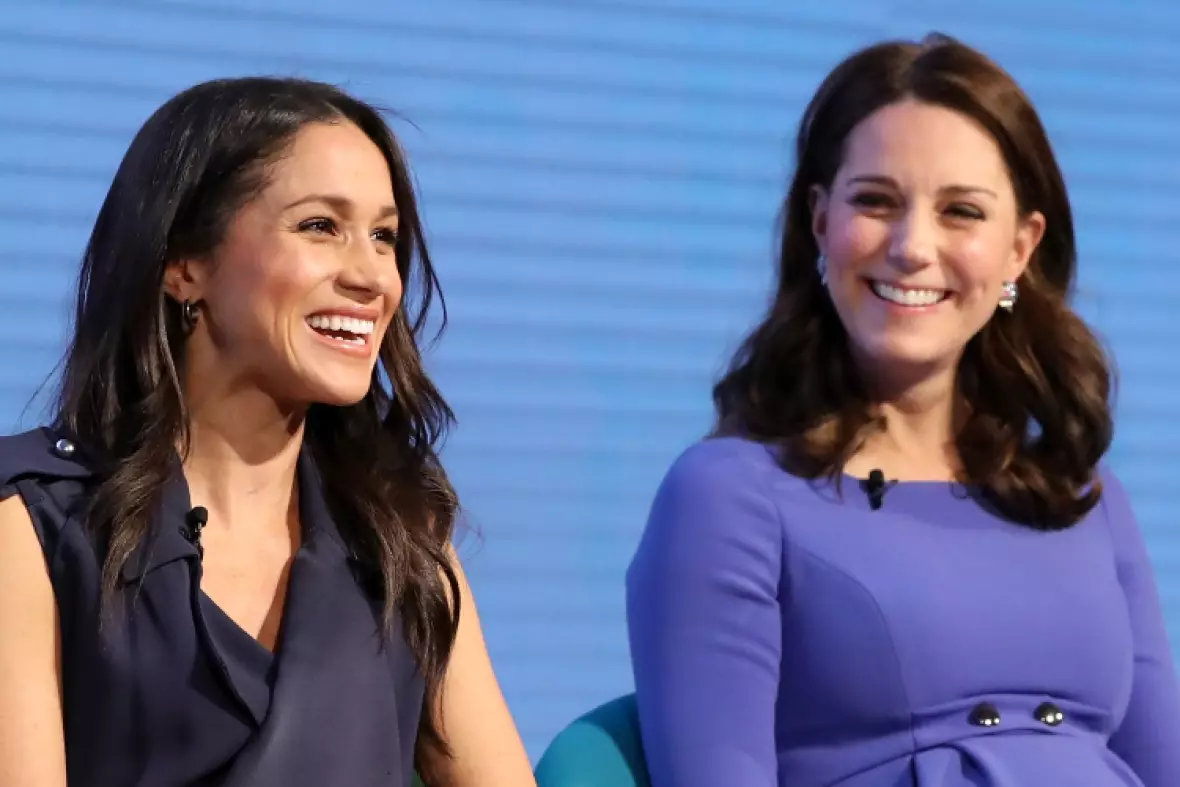 Kate Middleton ve Meghan Markle Getty Resimleri