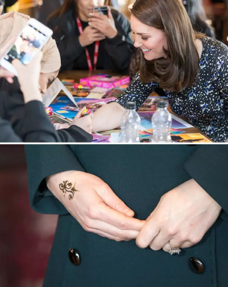 Kate middleton tattoo getty images