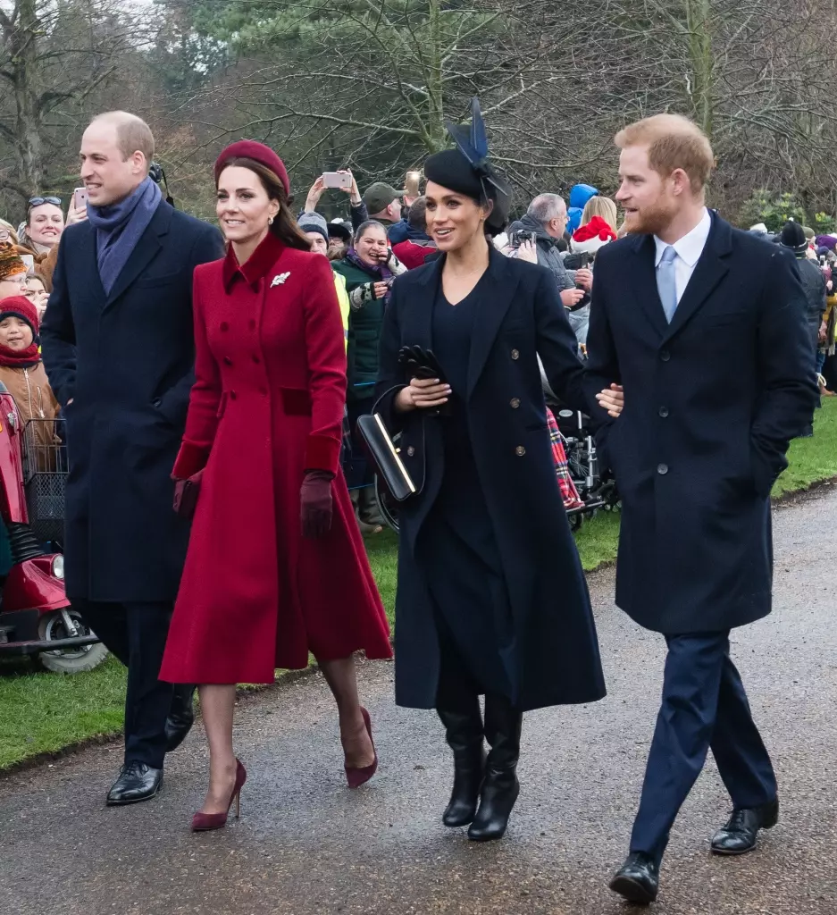 Meghan Markle Il principe Harry Kate Middleton Il principe William