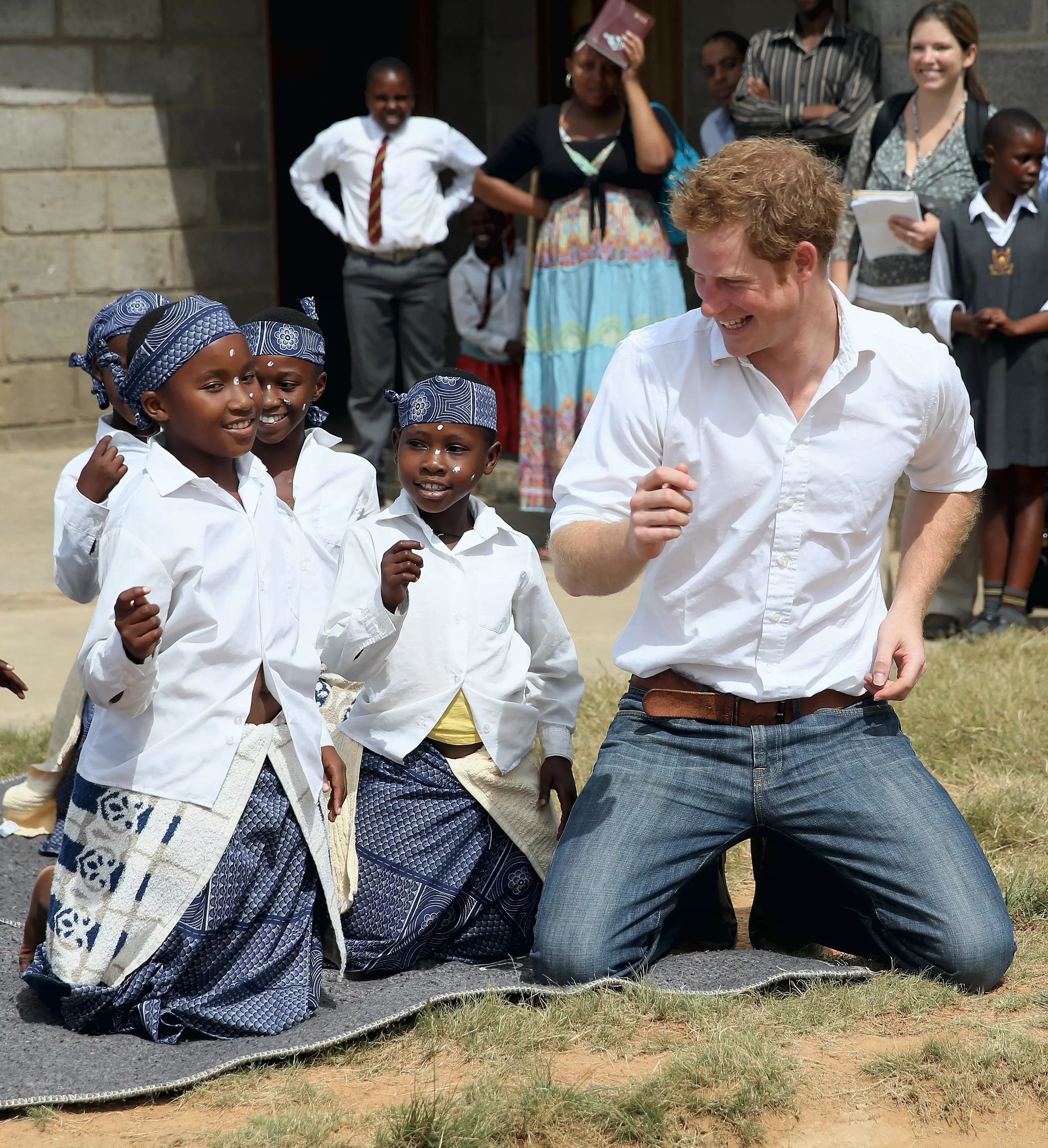 principe harry viaje a africa