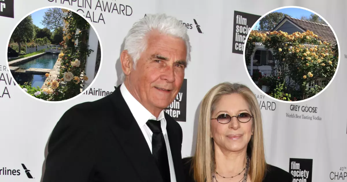 Turul acasă la Malibu al lui Barbra Streisand și James Brolin: fotografii