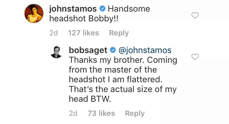 john stamos və bob saget instagram