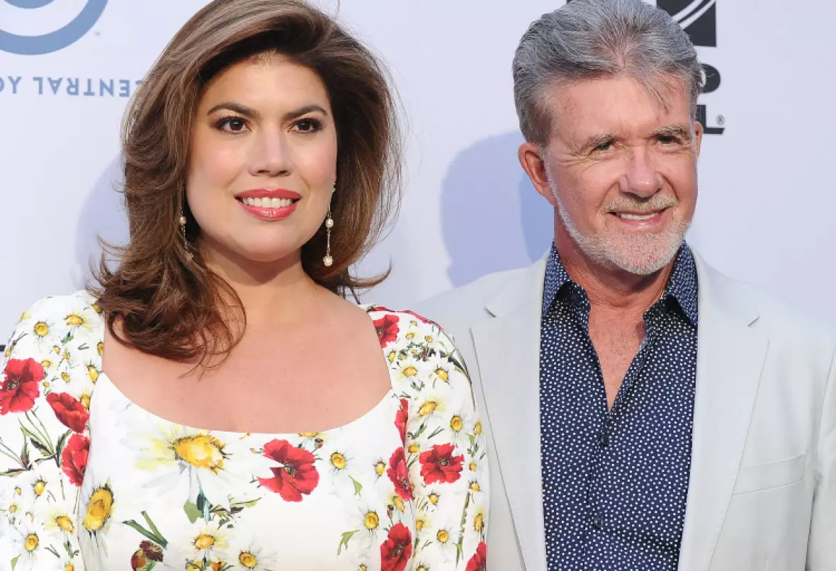 alan thicke wife getty images