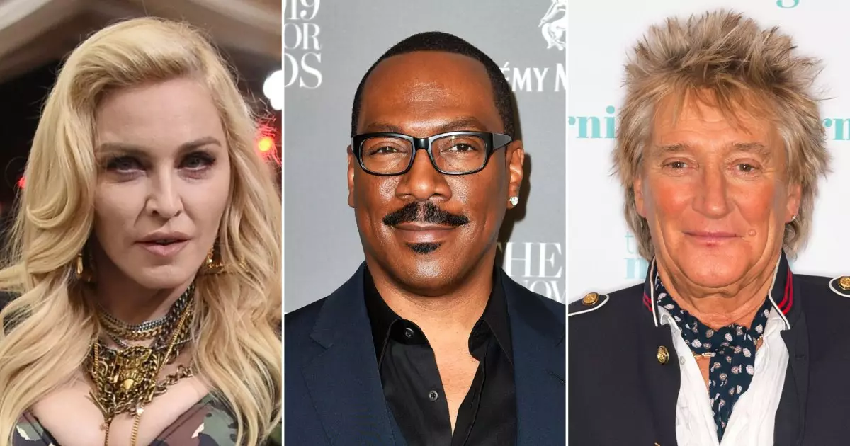 Familjet më të mëdha në Hollywood: Eddie Murphy, Madonna dhe më shumë