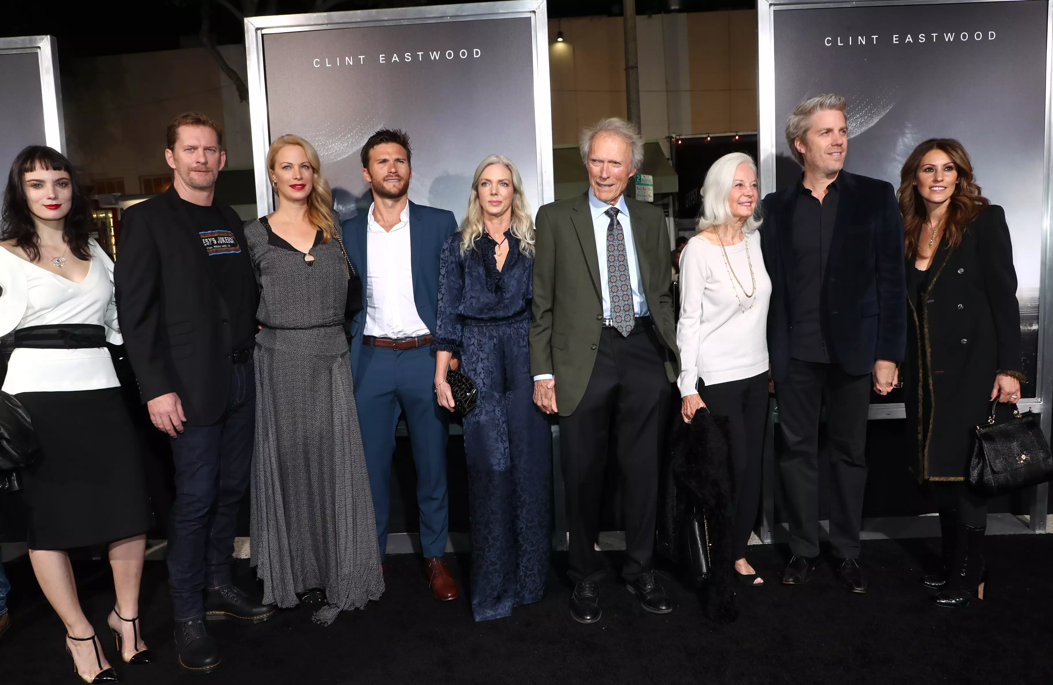 Clint Eastwood e la famiglia