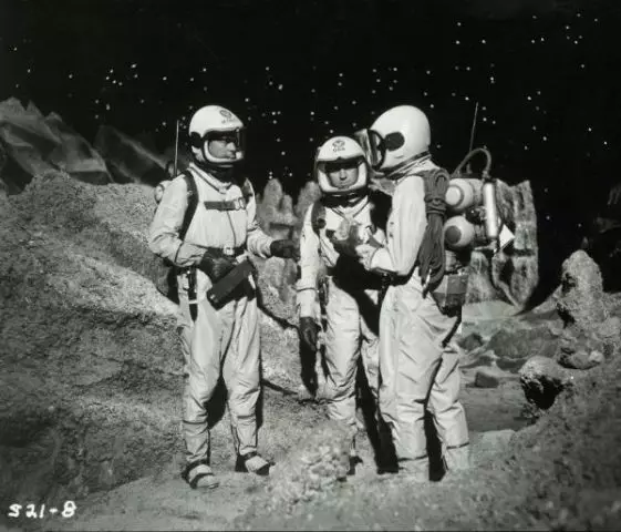 1950-ta TV-moški-v vesolje