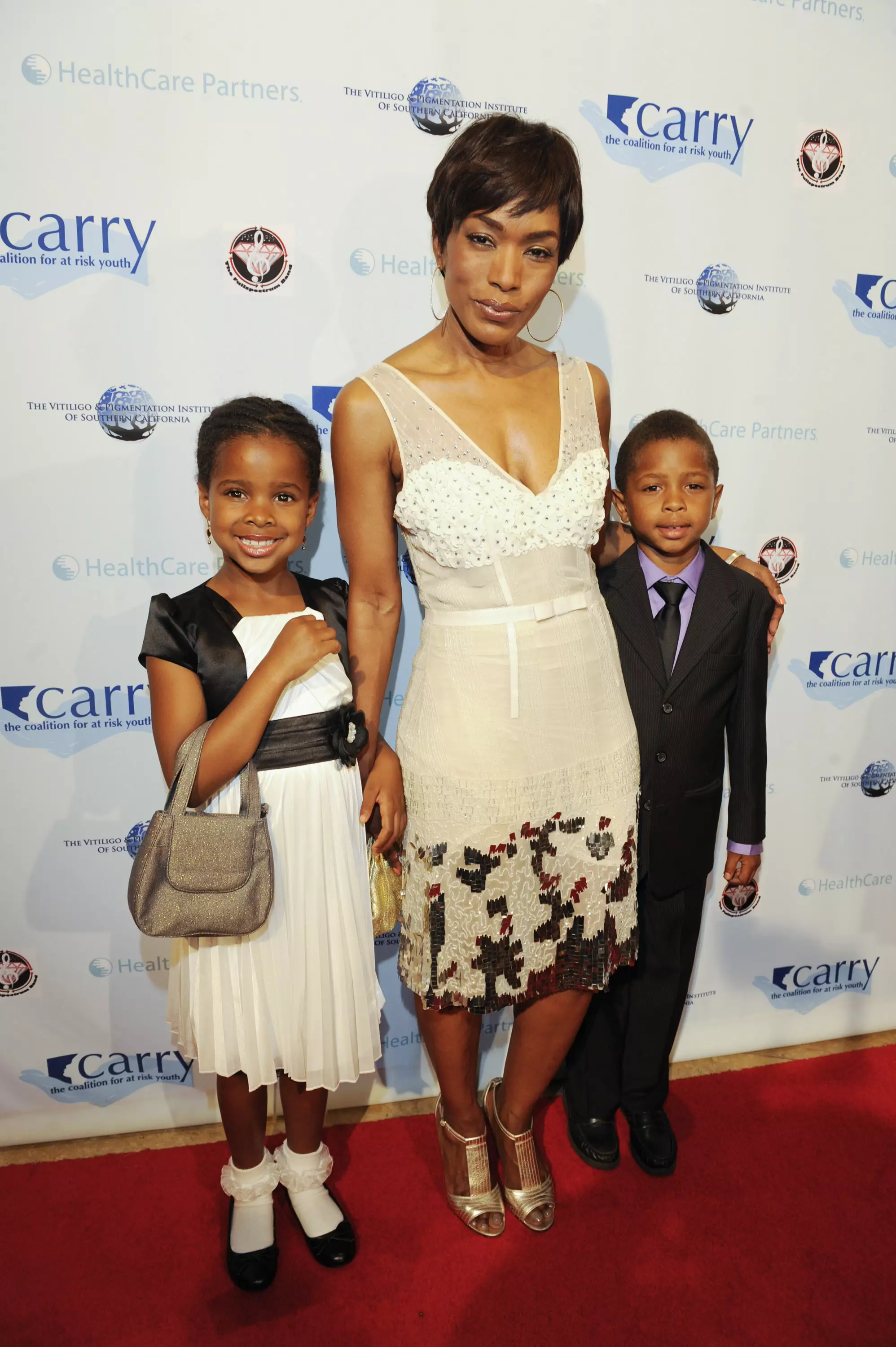 angela bassett kids