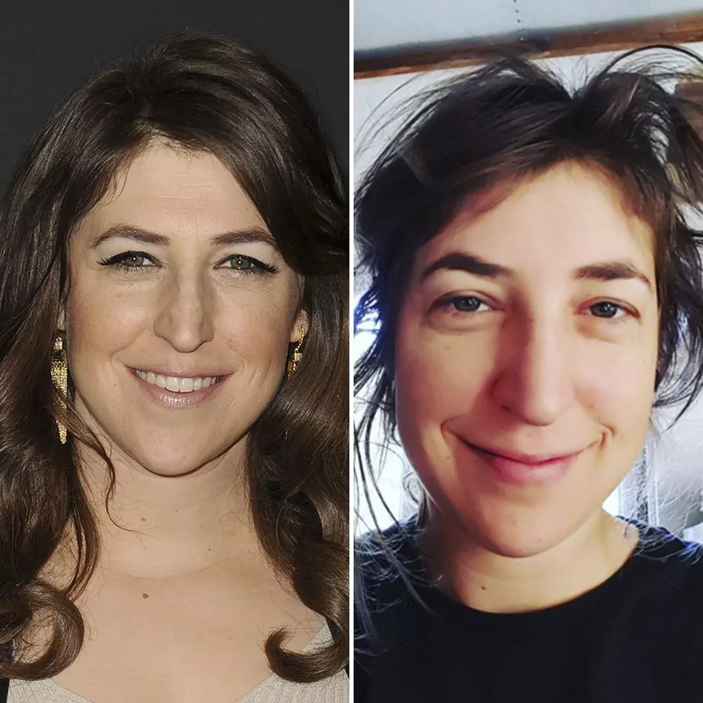 mayim-bialik بدون آرایش