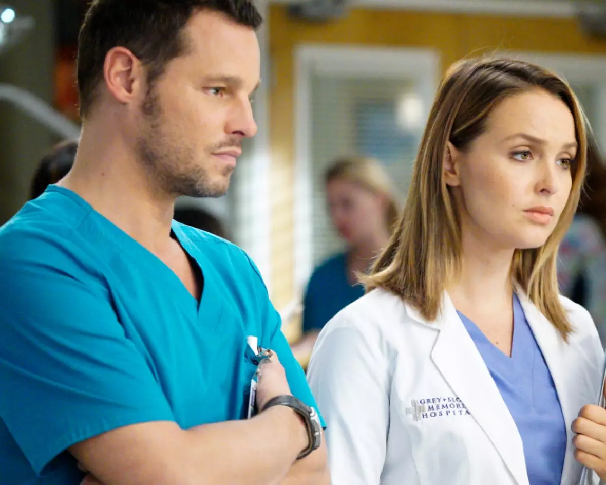 alex karev jo wilson grey se anatomie getty images