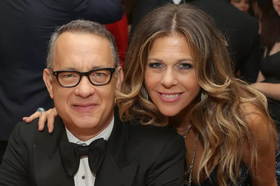 Tom Hanks og Rita Wilson