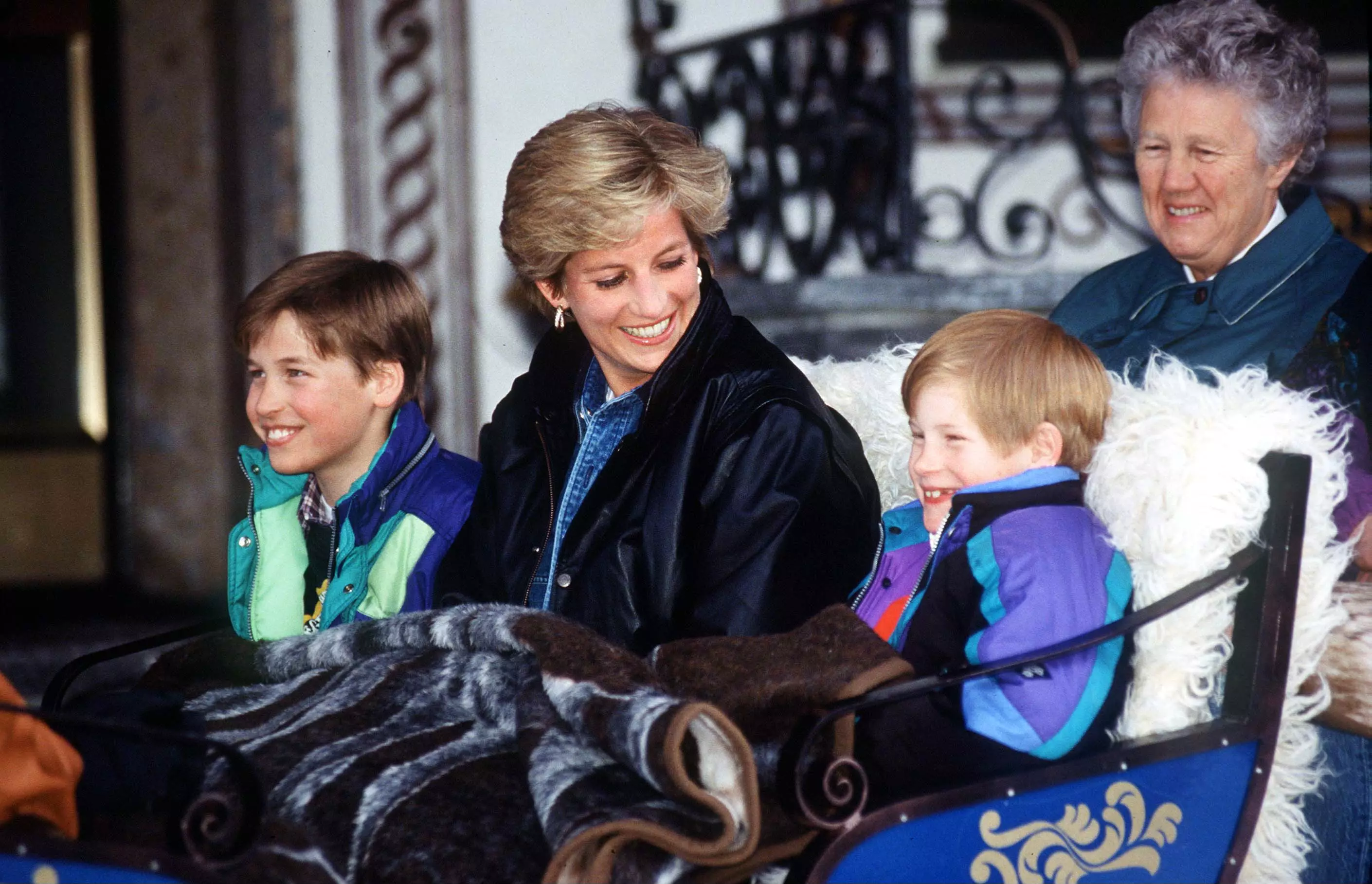 Diana-william-harry-March-1993