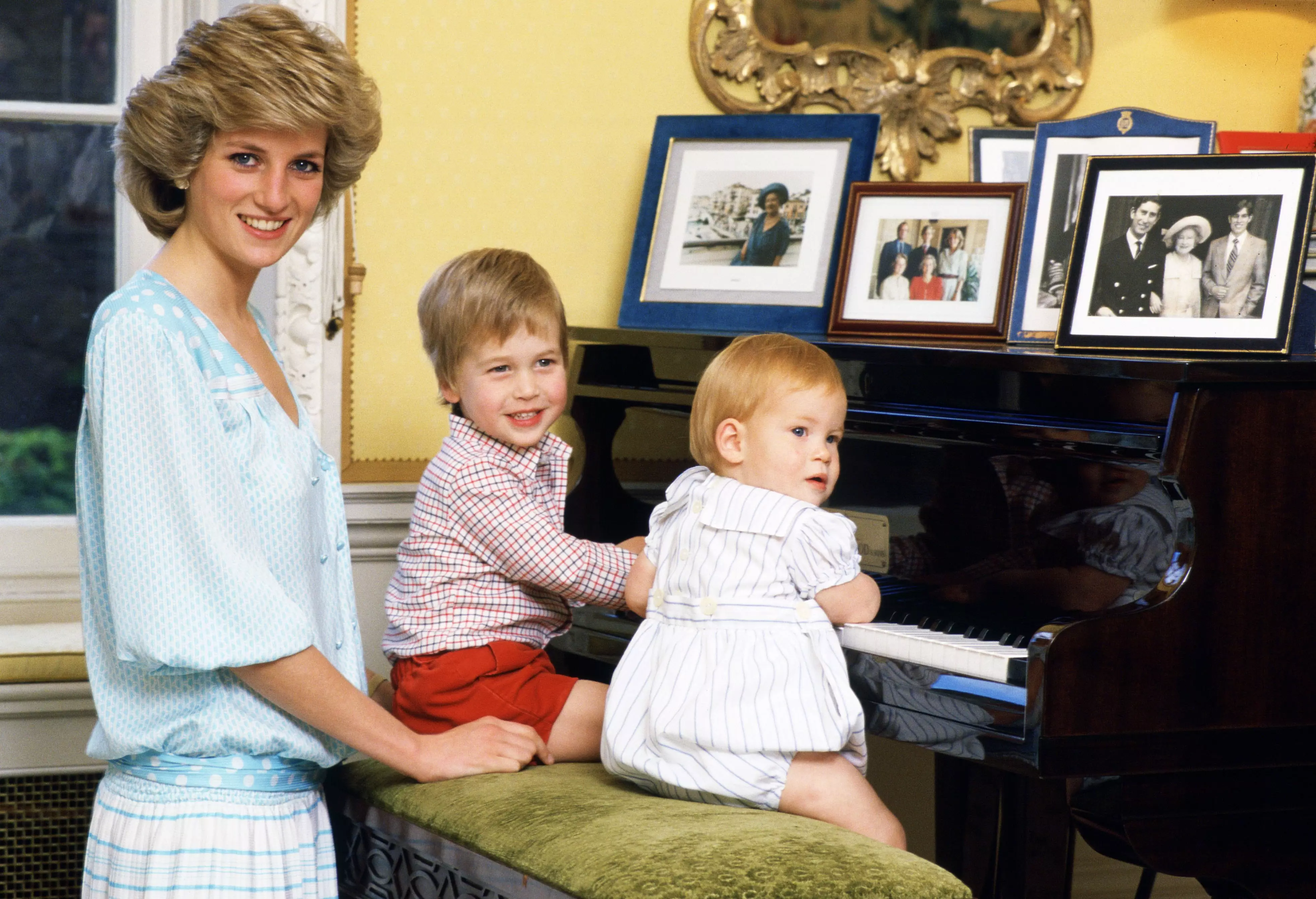 Diana-William-Harry-oktober 1985