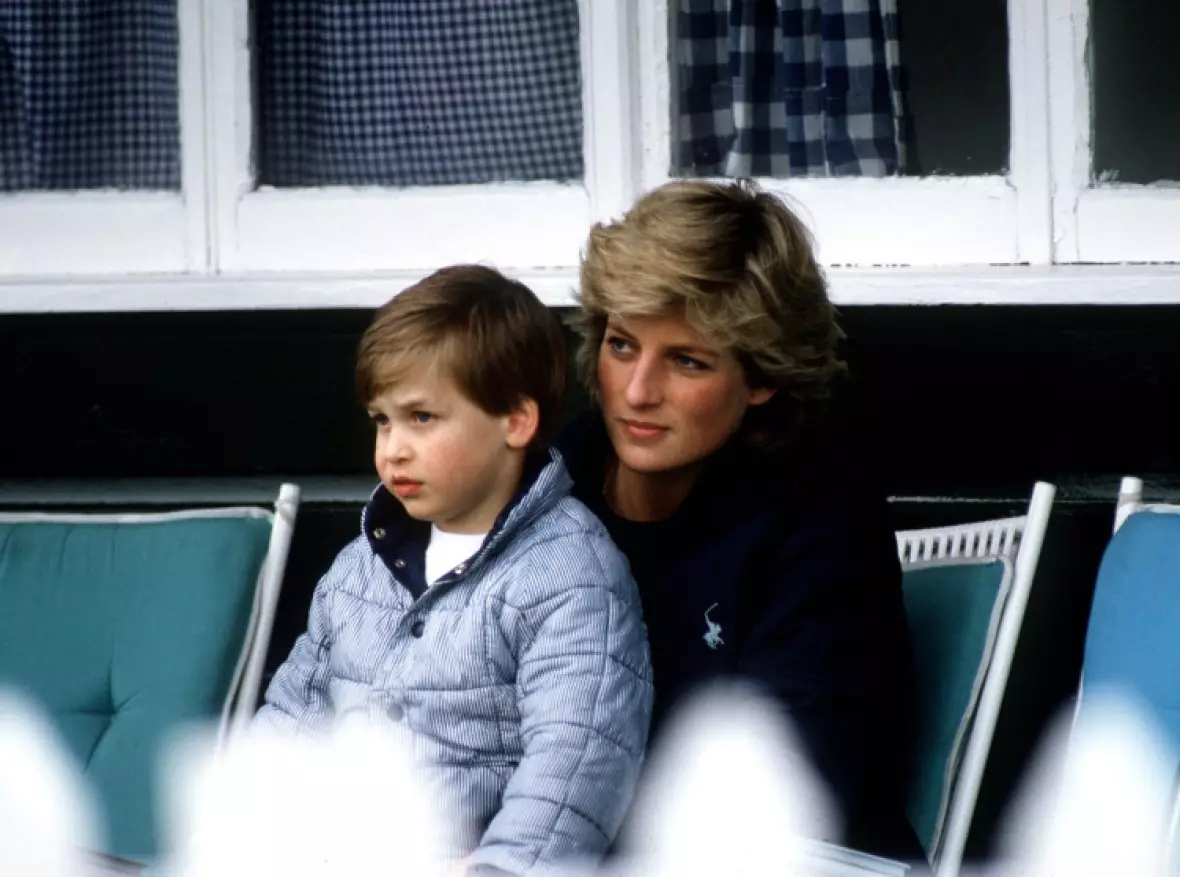 tub huabtais William Princess diana